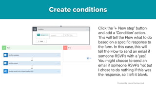 Use Power Automate to Create a Simple RSVP System | PDF
