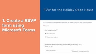 Use Power Automate to Create a Simple RSVP System | PDF