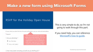 Use Power Automate to Create a Simple RSVP System | PDF