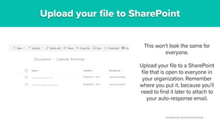 Use Power Automate to Create a Simple RSVP System | PDF