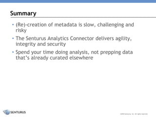 Connect Power BI & Tableau to Cognos Data | PPTX