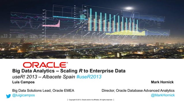 User 2013-oracle-big-data-analytics-1971985 | PPT