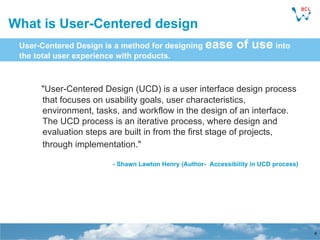 User centered Design | PPT