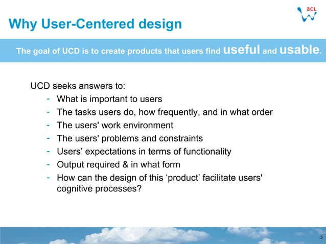 User centered Design | PPT