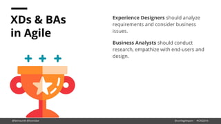 User-Centered Analysis and Design in Agile | PPT