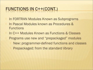 User defined functions | PPT