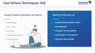 User-Driven Development: The Art of Creating a Software Product - Velvetech | PPT