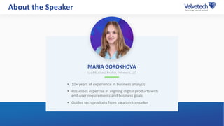 User-Driven Development: The Art of Creating a Software Product - Velvetech | PPT