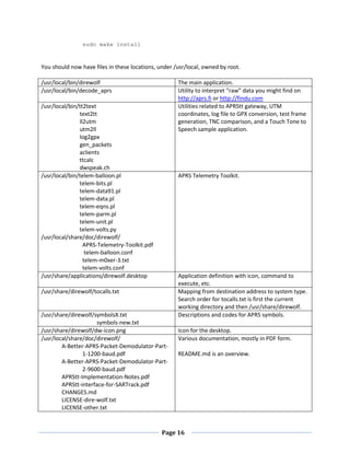 APRS Packet Modem Dire Wolf User Guide | PDF