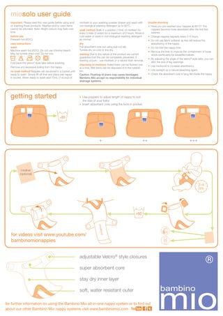 User guide-miosolo | PDF