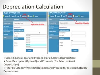 Asset Depreciation Software | PDF | Business Accounting & Finance ...
