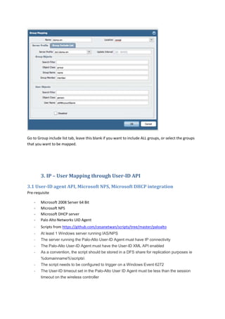 User id installation and configuration | PDF