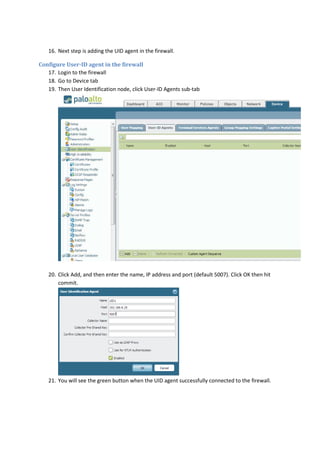 User id installation and configuration | PDF