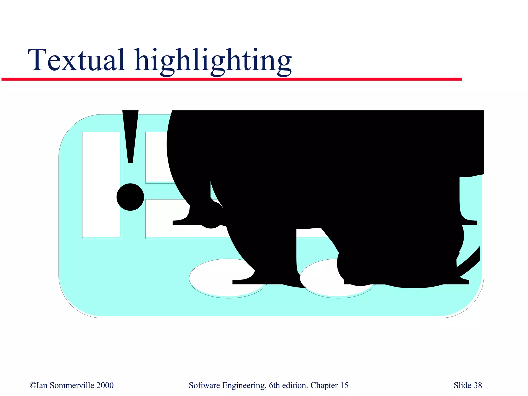 User Interface Design In Software Engineering Se15 Ppt Operating Systems Computer Software
