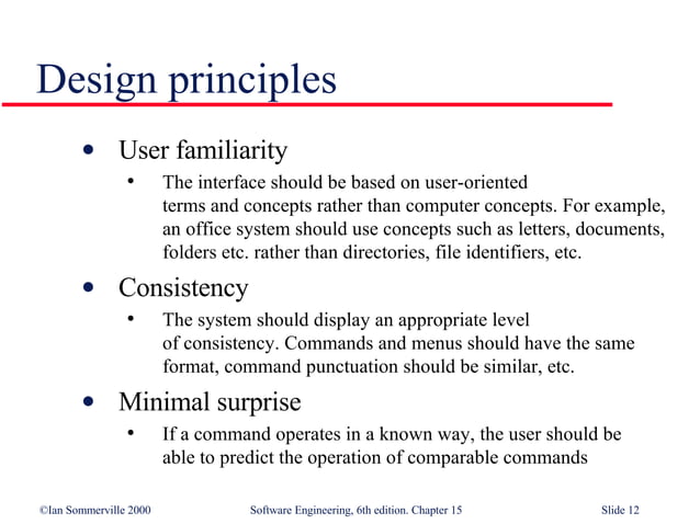 User Interface Design in Software Engineering SE15 | PPT | Operating Systems | Computer Software ...
