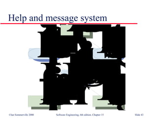 User Interface Design in Software Engineering SE15 | PPT
