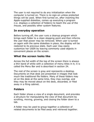 User Interface Standards | PDF