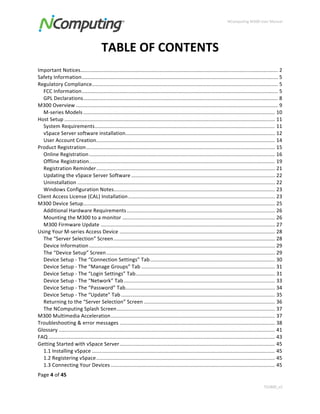 User manual m-series-m300_ | PDF