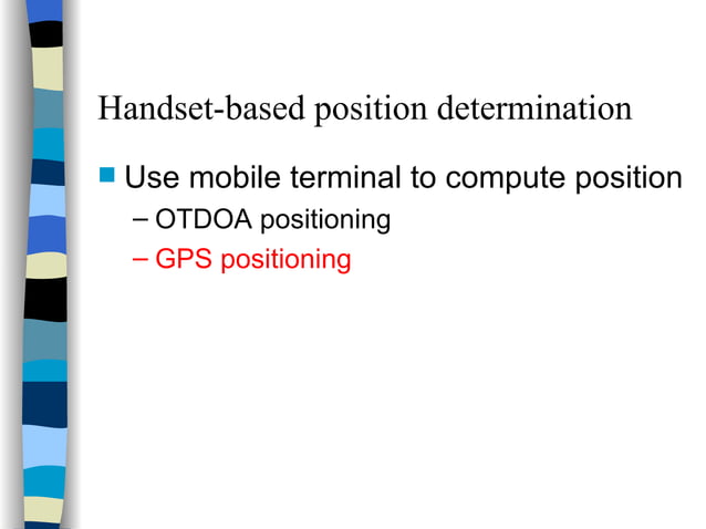 User mobility and location management | PPT | Computer Networking | Computing