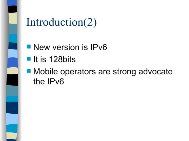 User mobility and location management | PPT | Computer Networking | Computing