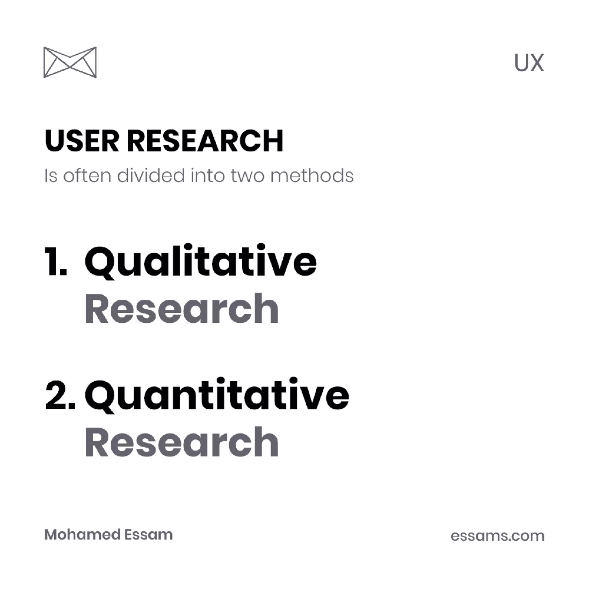 UX - User research methods and practices | PDF