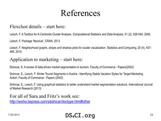 Customer Segmentation with R - Deep Dive into flexclust | PPT