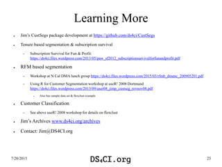 Customer Segmentation with R - Deep Dive into flexclust | PPT