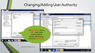 User account (Windows) | PPTX