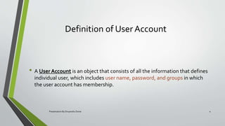 User account (Windows) | PPTX