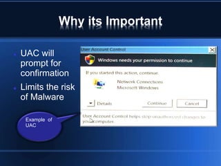 User Account Control Prensentation2 | PPTX