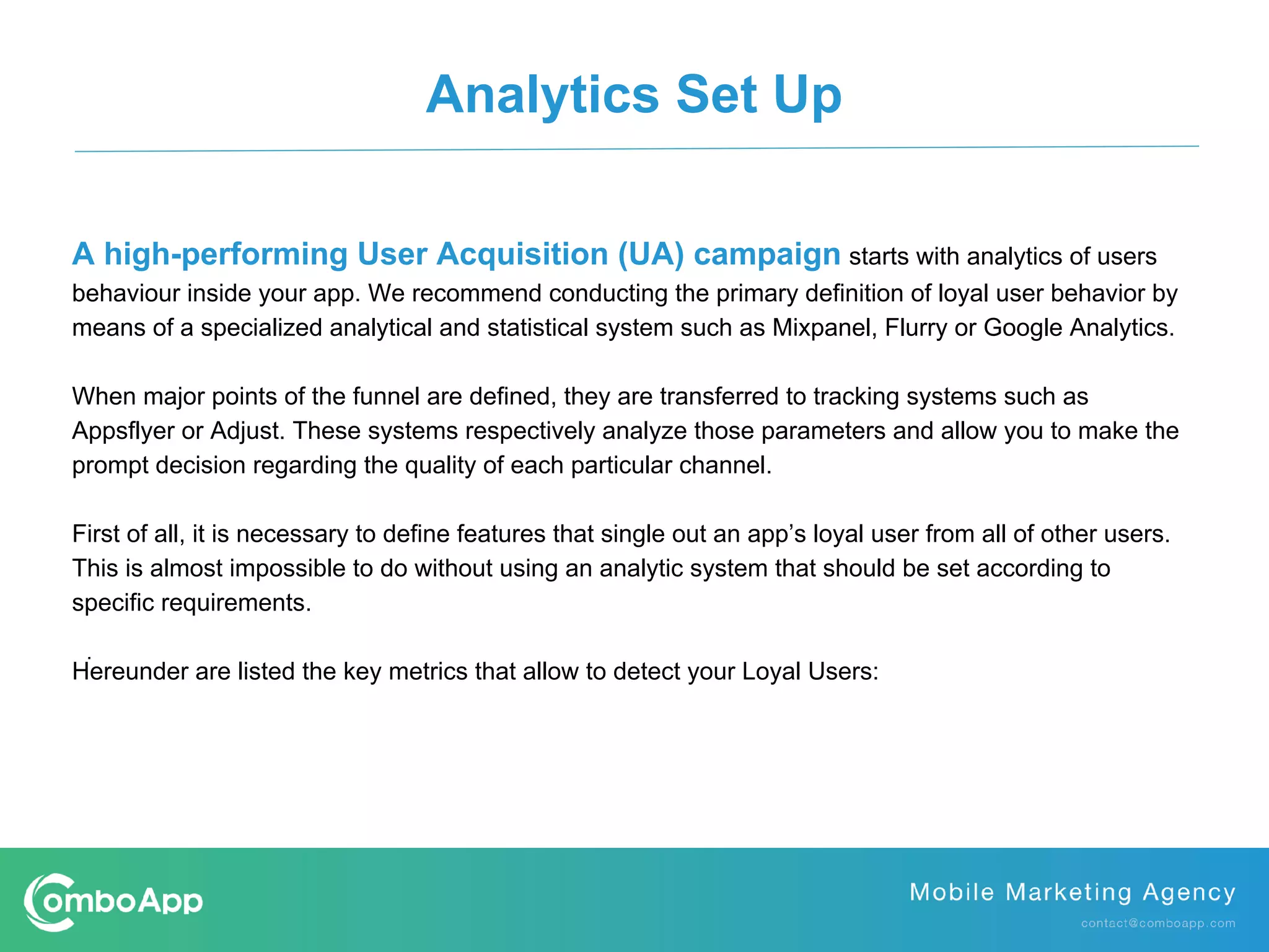 Mobile App User Acquisition Management | PPT