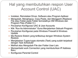 User action control (UAC) | PPT