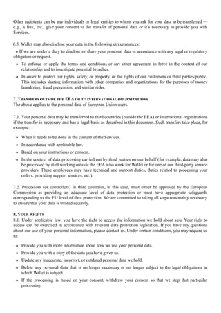 Official user agreement, usage rules, and legal terms ( PDF) | PDF