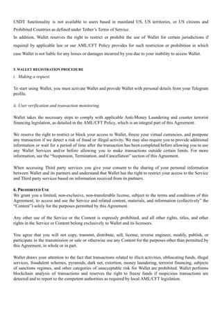 Official user agreement, usage rules, and legal terms ( PDF) | PDF