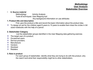 User Analysis | PPT