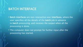 User and system programs | PPTX