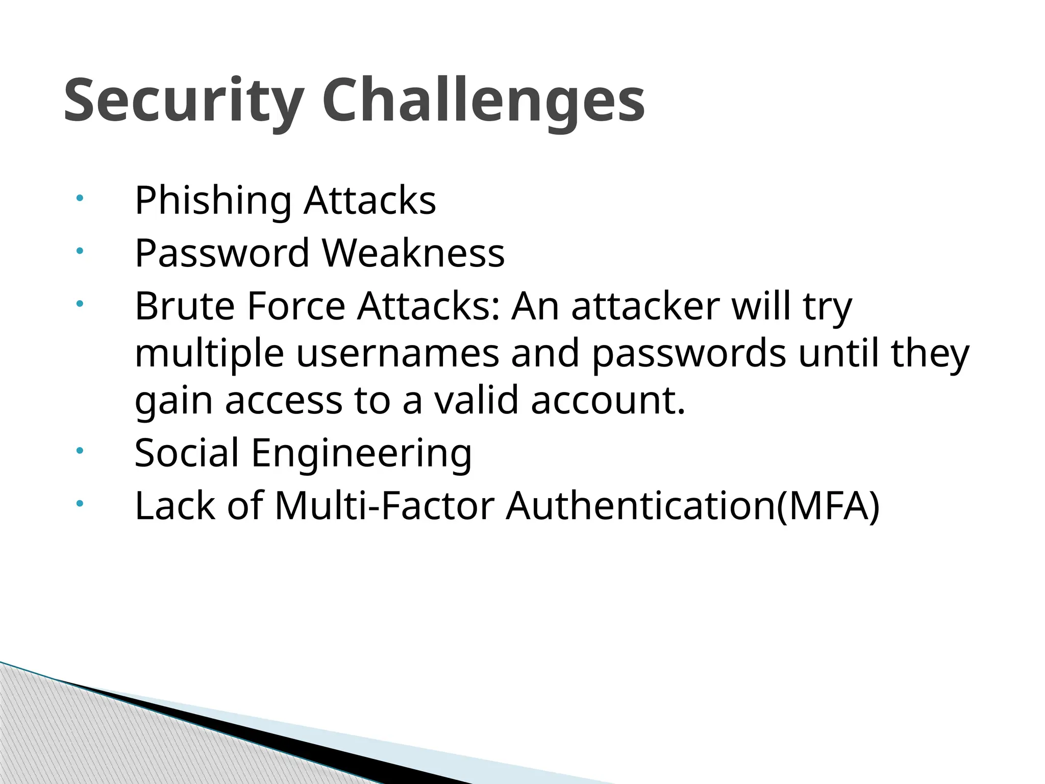 USER AUTHENTICATION in information security.pptx