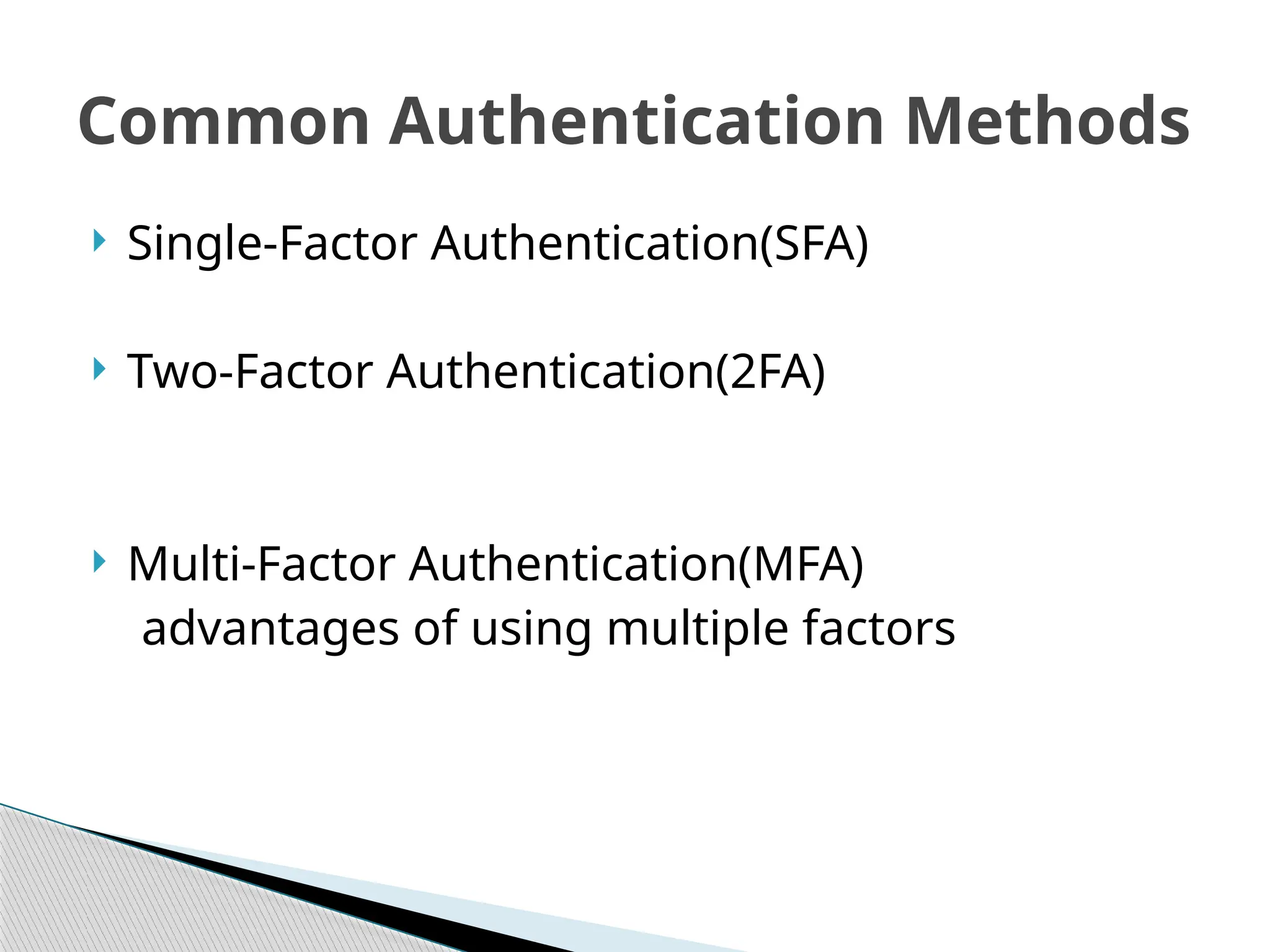 USER AUTHENTICATION in information security.pptx