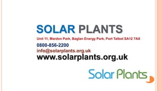 User Benefits of Solar Panel Installation | PPTX | Power and Energy ...