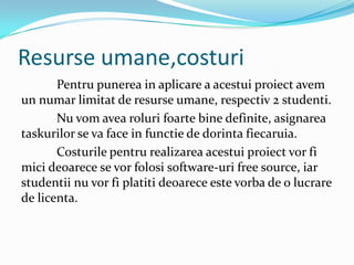 User campus acces | PPT