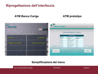 User centered bank design_Roberta Fanciulli | PDF