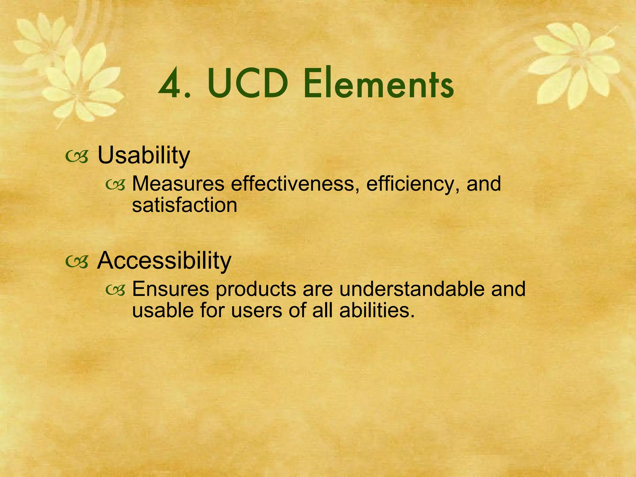 User Centered Design | PPT | Technology & Computing