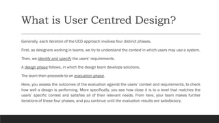 User centered design lecture 3 | PDF