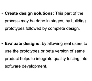 User Centred Design | PPTX | Computing | Technology & Computing