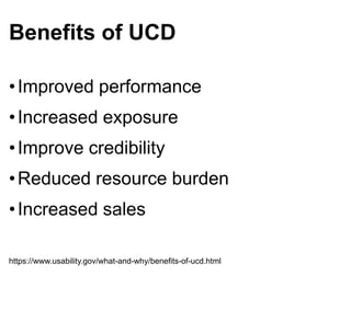 User Centred Design | PPTX | Computing | Technology & Computing