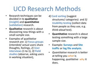 User centric design (ucd) | PPT