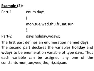 User defined data type | PPT