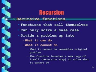User defined functions | PPT