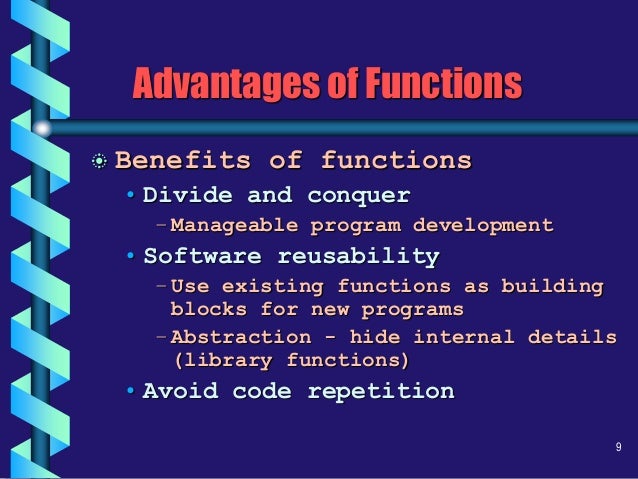 User defined functions