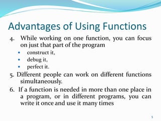 User defined functions.1 | PPT